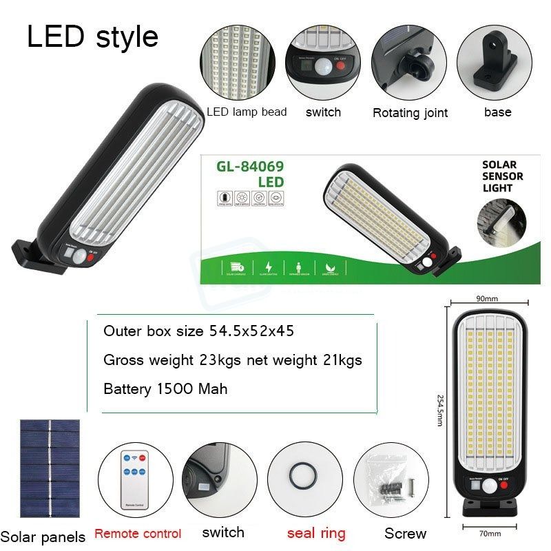 GL-84069 Led Solar Sensor Light | bannercut.org